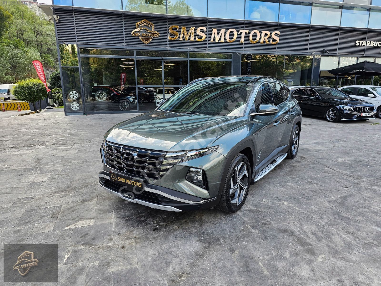 SMS MOTORS 2022 MODEL TUCSON 4X4 ELİTE PLUS CAM TAVAN+HAYALET ...