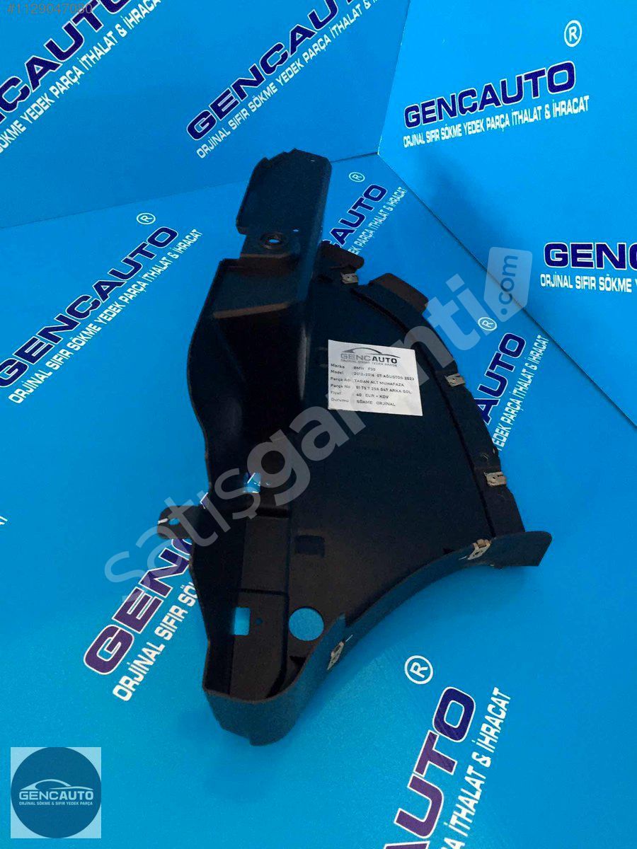 BMW F30 TABAN ALT MUHAFAZA SÖKME ORJİNAL OEM 51757258047 SOL ...