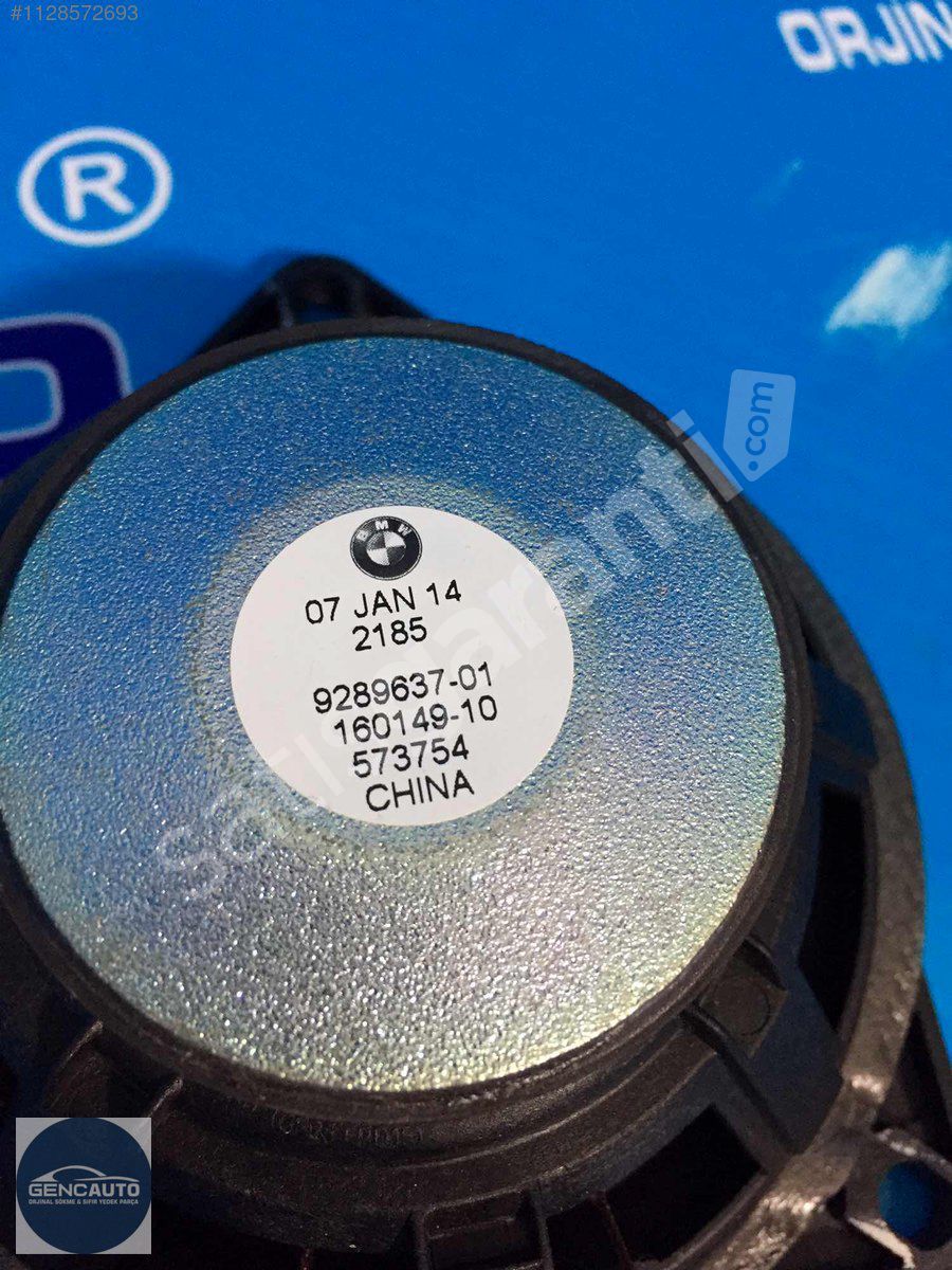 BMW F10 ARKA PANZOT HOPARLÖR SÖKME ORJİNAL OEM 9289637 - satisgaranti.com