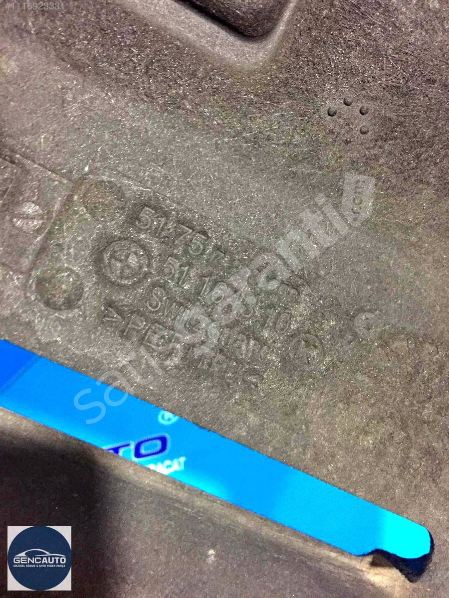 BMW F25 X3 ŞANZIMAN ALT MUHAFAZA SÖKME ORJ KEÇE OEM 51757213668 ...