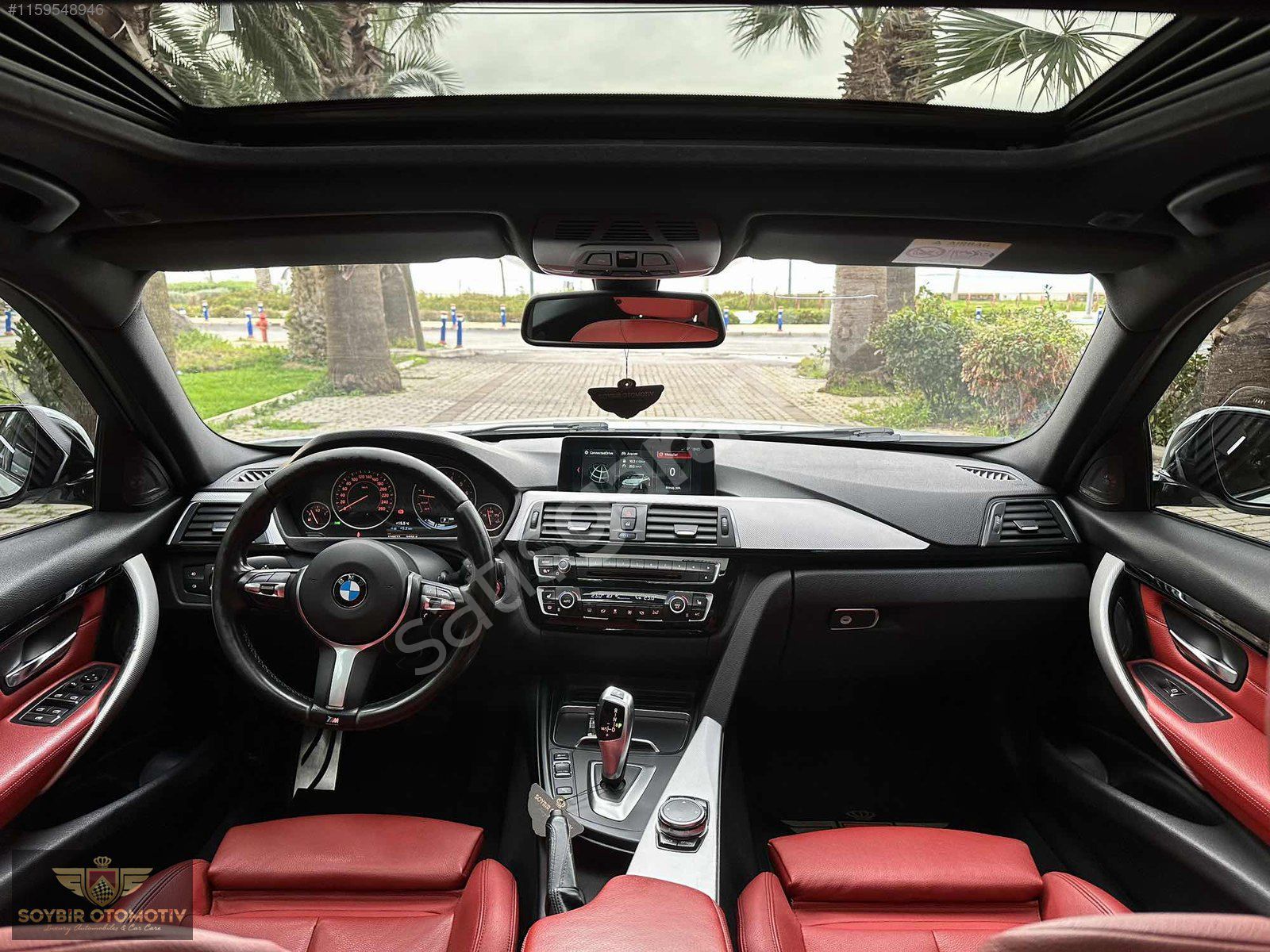 BMW 3.20i ED 40.YIL LCİ NBT HAFIZA HARMAN KARDON İÇİ KIRMIZI ...
