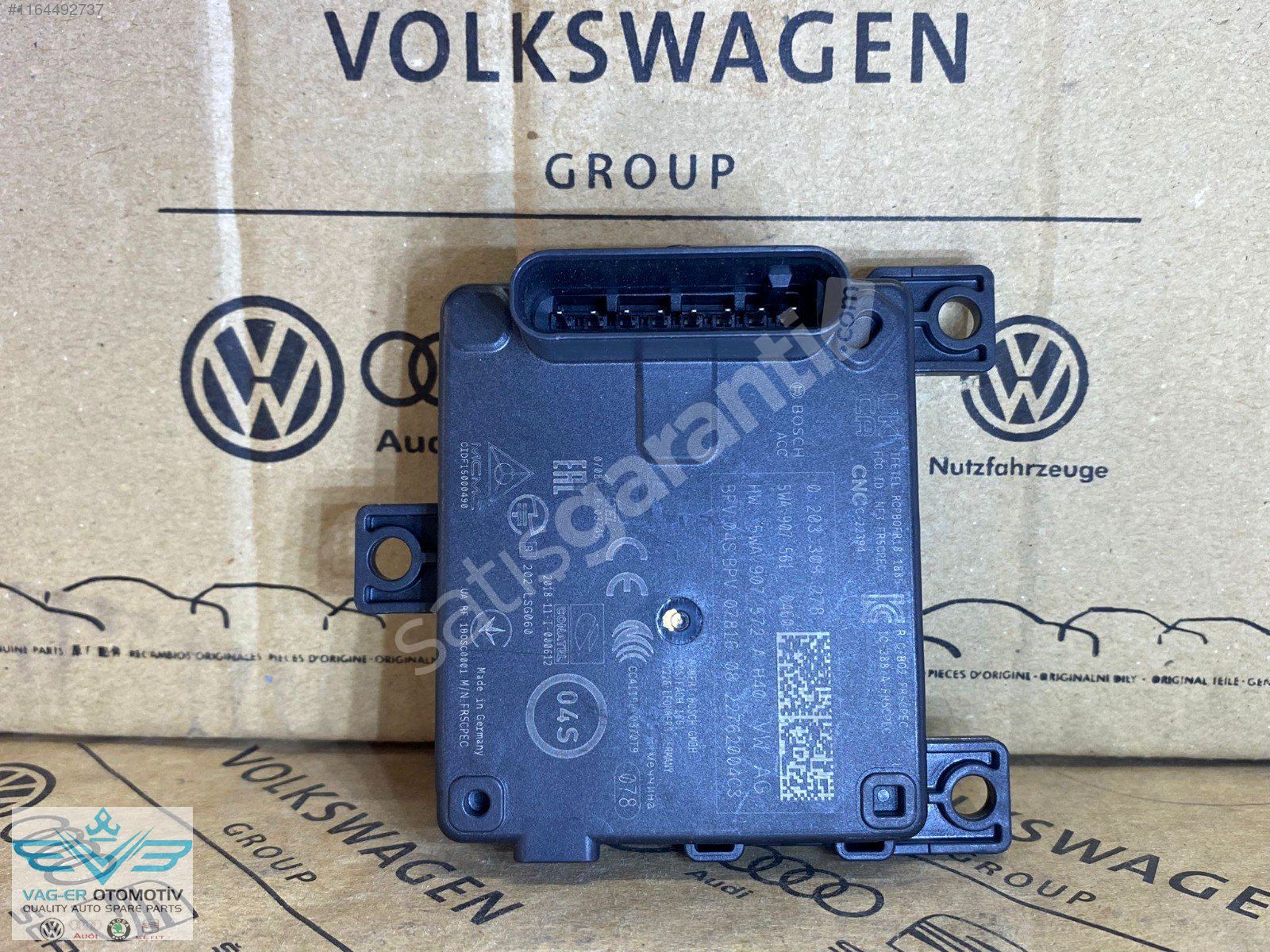 CADDY ACC RADAR SENSÖRÜ BEYNİ BEYİN MODÜLÜ 5WA907561 SIFIR ...