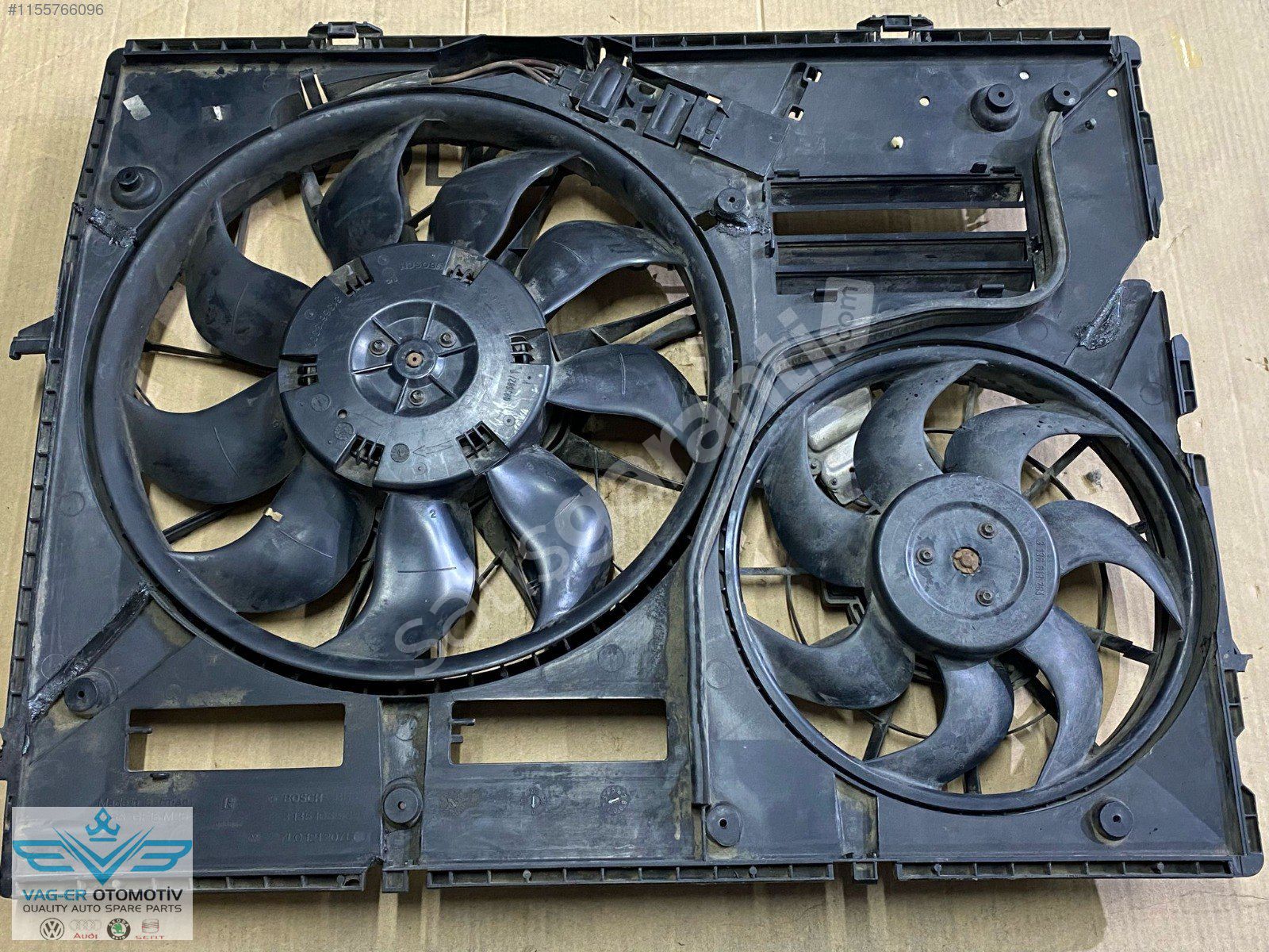AUDİ Q7 TOUAREG CAYANNE FAN DAVLUMBAZI FAN MOTORU SET 7L0959455F ...