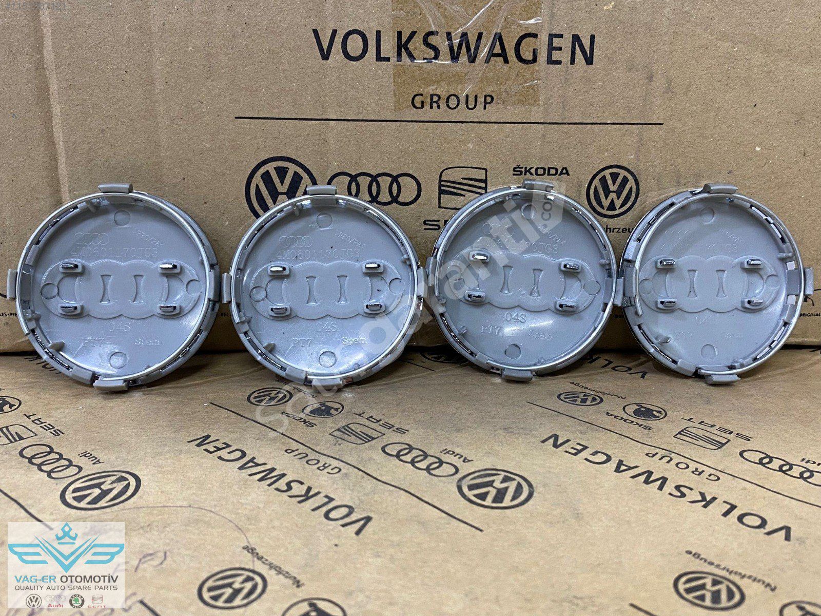 AUDİ Q2 2017-2025 TEKERLEK JANT GÖBEK ARMASI LOGOSU 8W0601170 ...