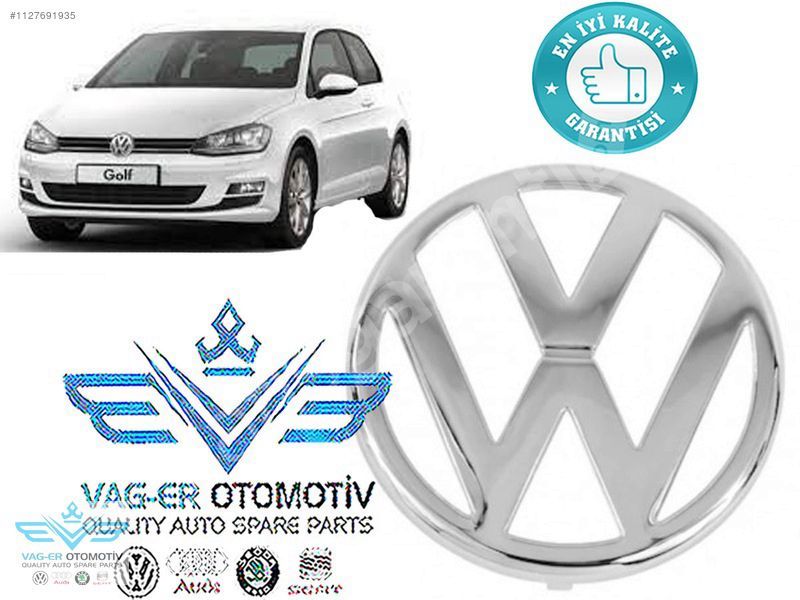 VW GOLF 7 2013-2016 ARASI ÖN PANJUR ARMASI LOGOSU 5G0853601 ...
