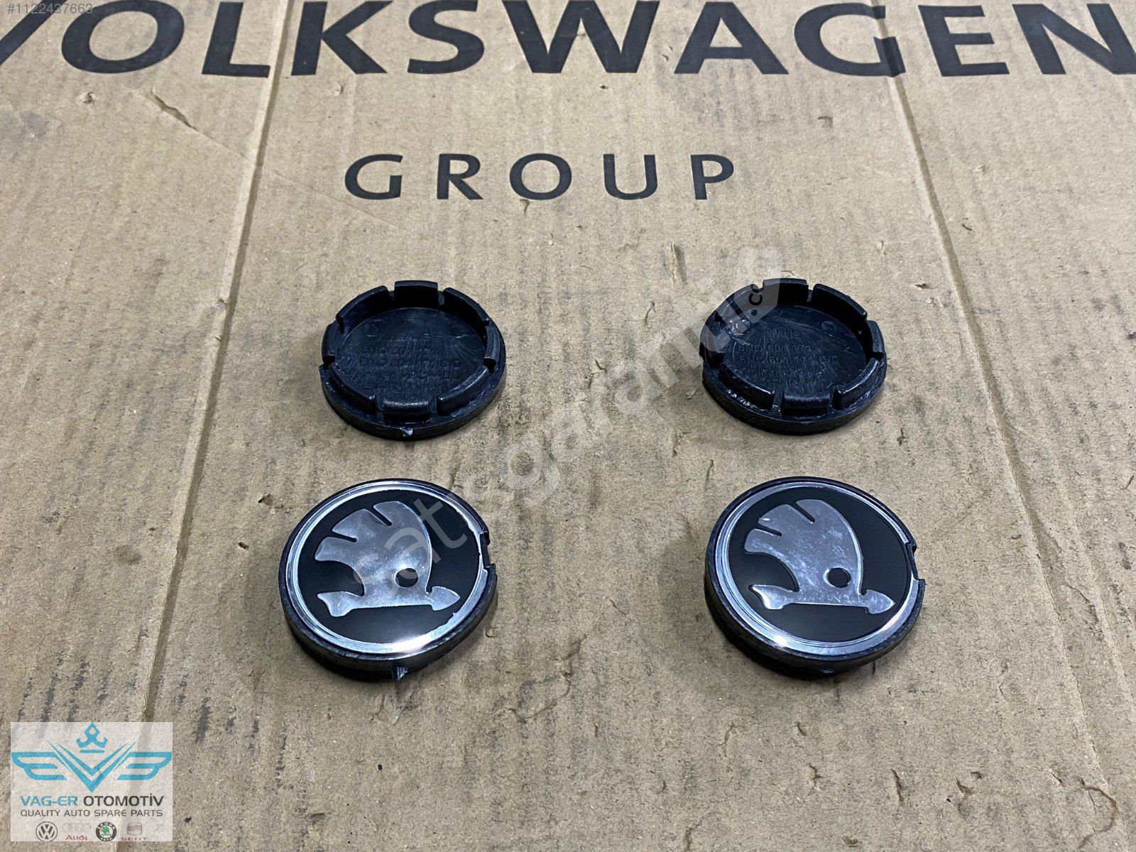 SKODA KODİAQ TEKERLEK JANT GÖBEK ARMASI LOGOSU TKM 5JA601151 ...