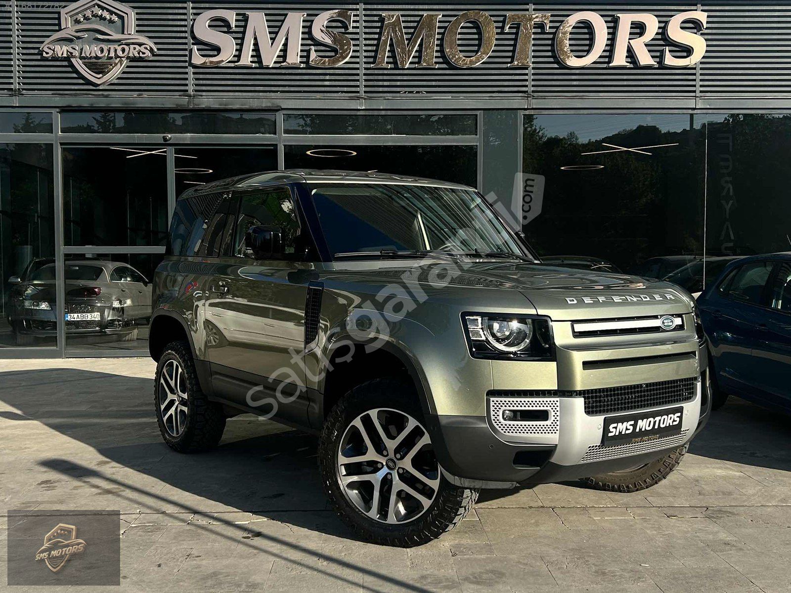 SMS MOTORS 2022 LANDROVER DEFENDER 90 3.0D HSE 360+AIRMATIC+BAYİ ...