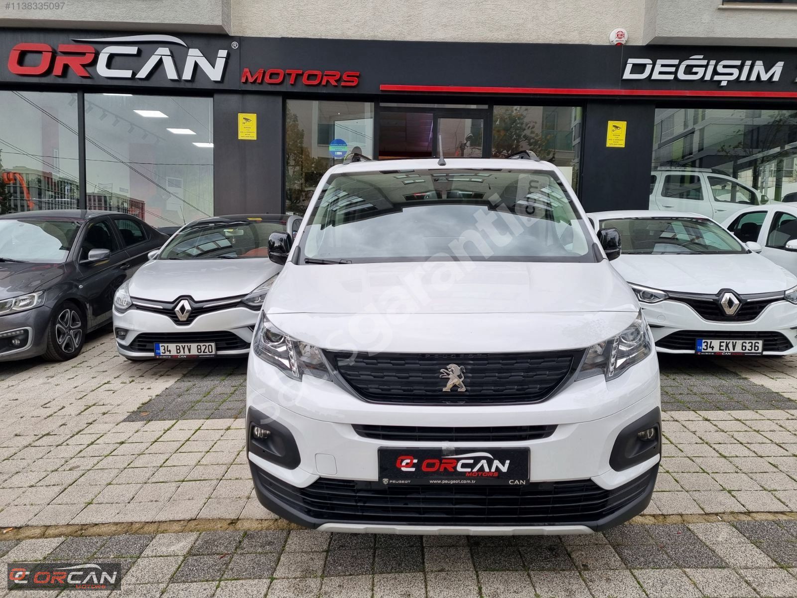 ORCAN MOTORS dan 2022 Rifter 1.5 BlueHDI GT EAT8 - satisgaranti.com