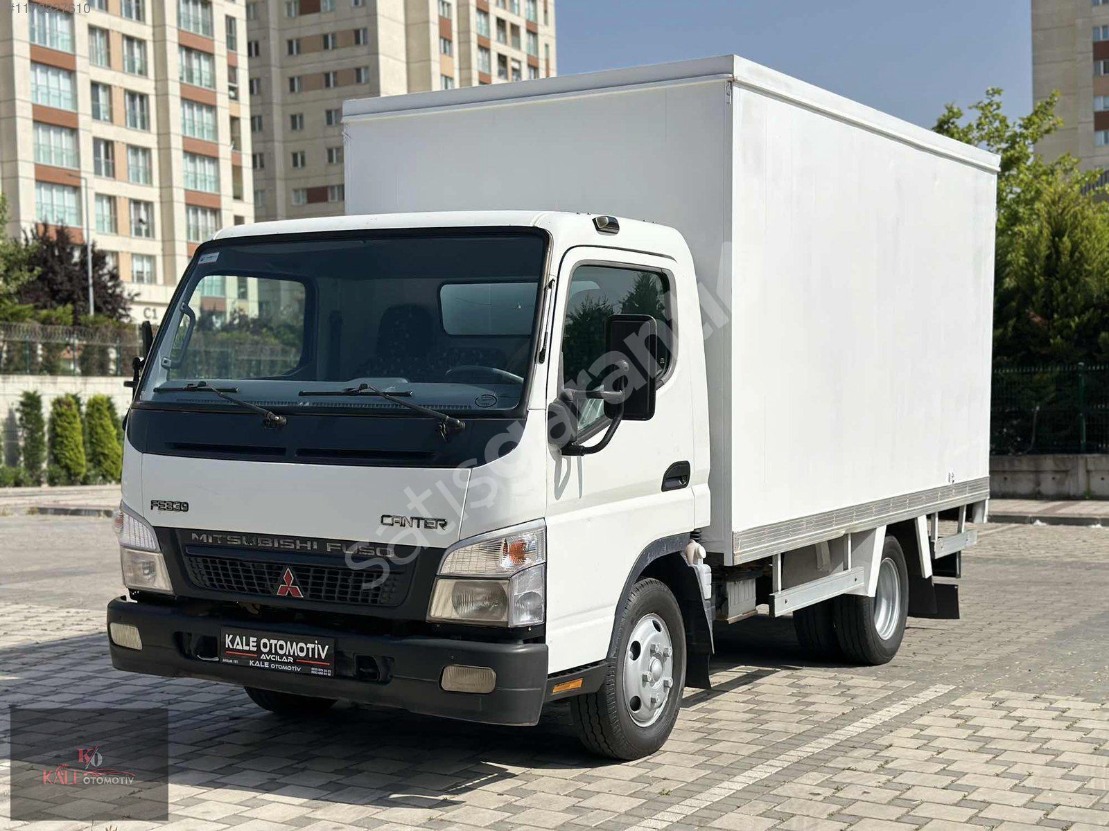 KALE OTOMOTİV-2008 CANTER FE839 KAPALI SAC KASA KAMYONET 315 KM ...