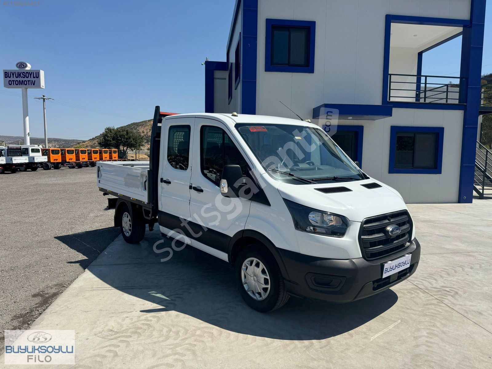 BÜYÜKSOYLU GÖKTEPE/2022 FORD TRANSIT 350 M ÇİFT KABİN KAMYONET ...