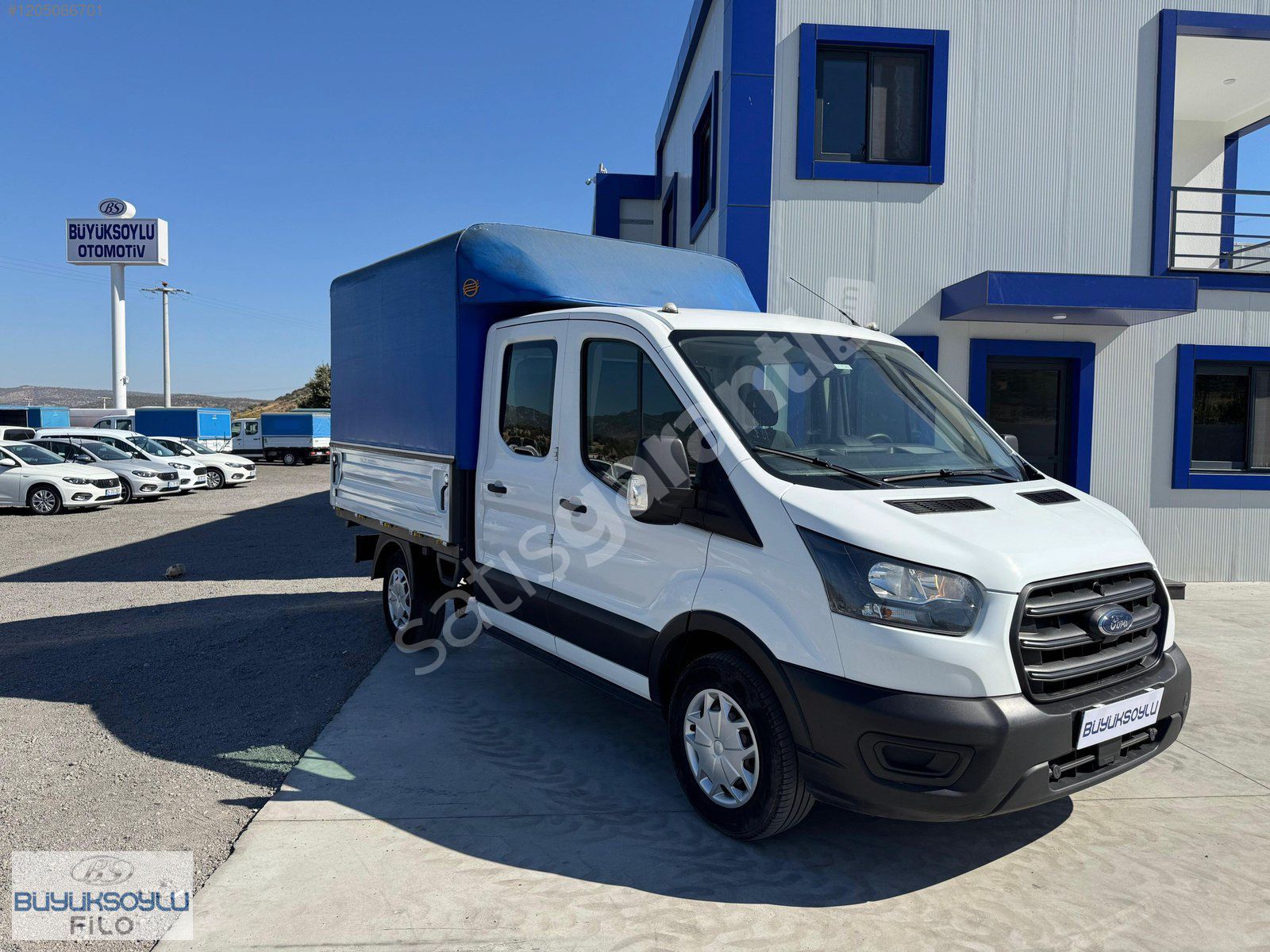 BÜYÜKSOYLU FİLO/2021 FORD TRANSIT 350 M ÇİFT KABİN KAMYONET ...