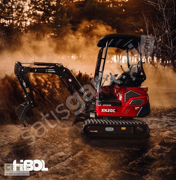 HIBOL XN20C LIGHT KUBOTA MOTORLU SERİ VE GÜÇLÜ 2 TON KAZICI ...