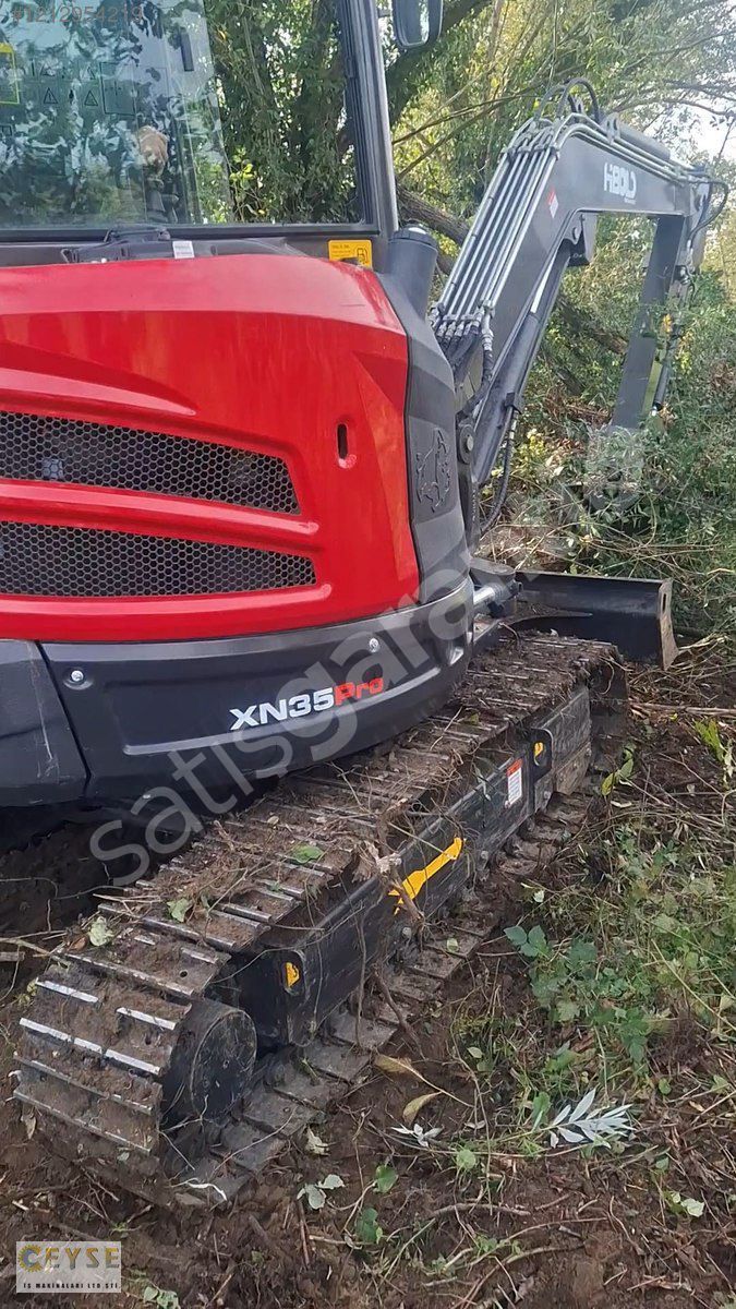 HIBOL XN35PRO 4 TON KUBOTA MOTOR ÇELİK PALET KABİN KLİMA - satisgaranti.com