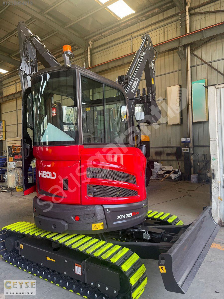 HIBOL XN35PRO 4 TON KUBOTA MOTOR ÇELİK PALET KABİN KLİMA - satisgaranti.com