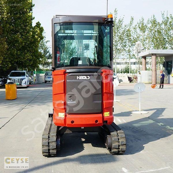 HIBOL XN28 KABİNLİ KUBOTA MOTORLU KAUÇUK PALETLİ EKSKAVATÖR ...