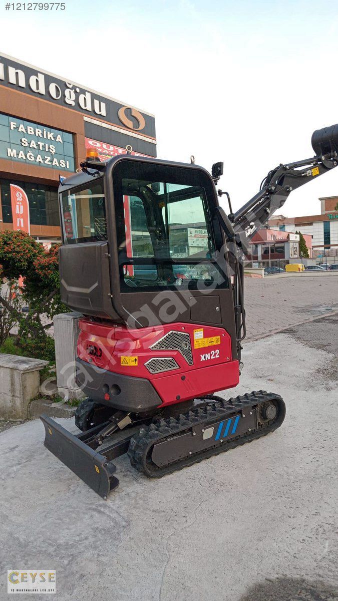 HIBOL XN20B KABİNLİ KUBOTA MOTORLU 2 TON MİNİ EKSKAVATÖR - satisgaranti.com